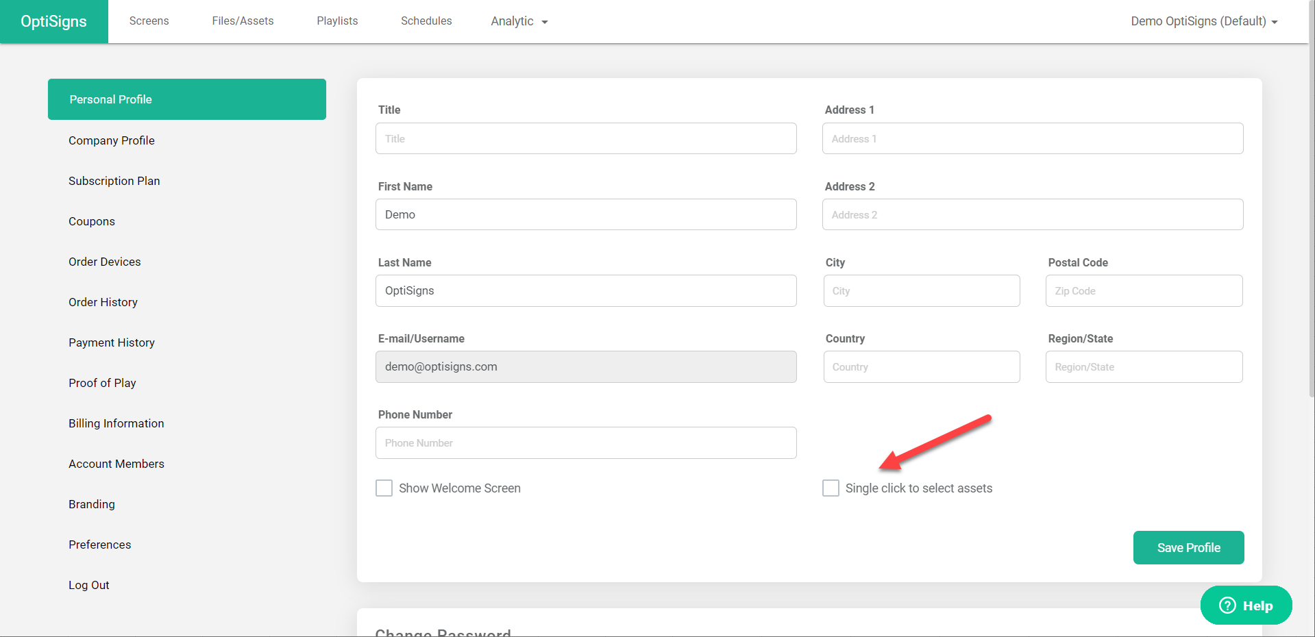 Multi-select assets in Files/Assets view – OptiSigns