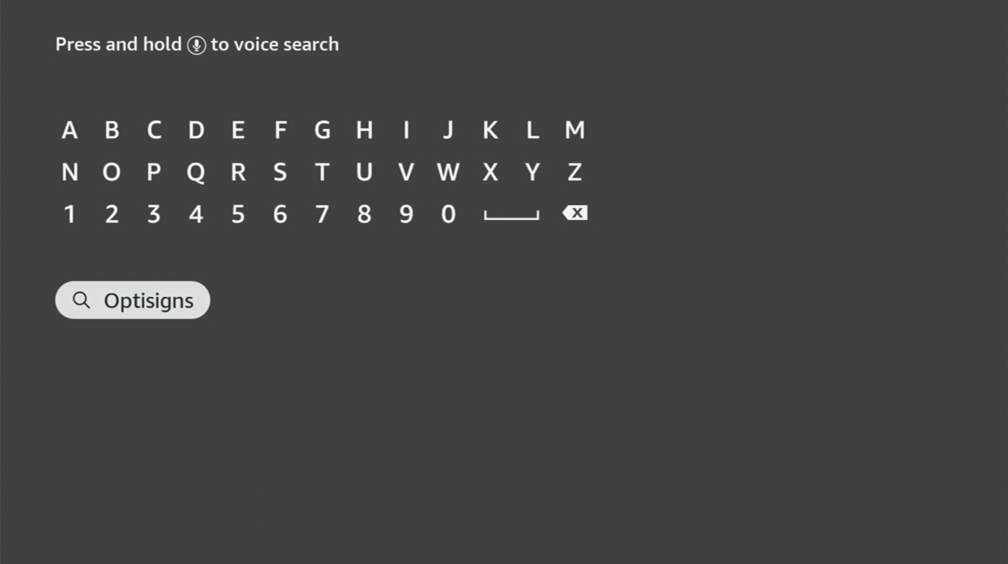 Amazon Firestick – OptiSigns