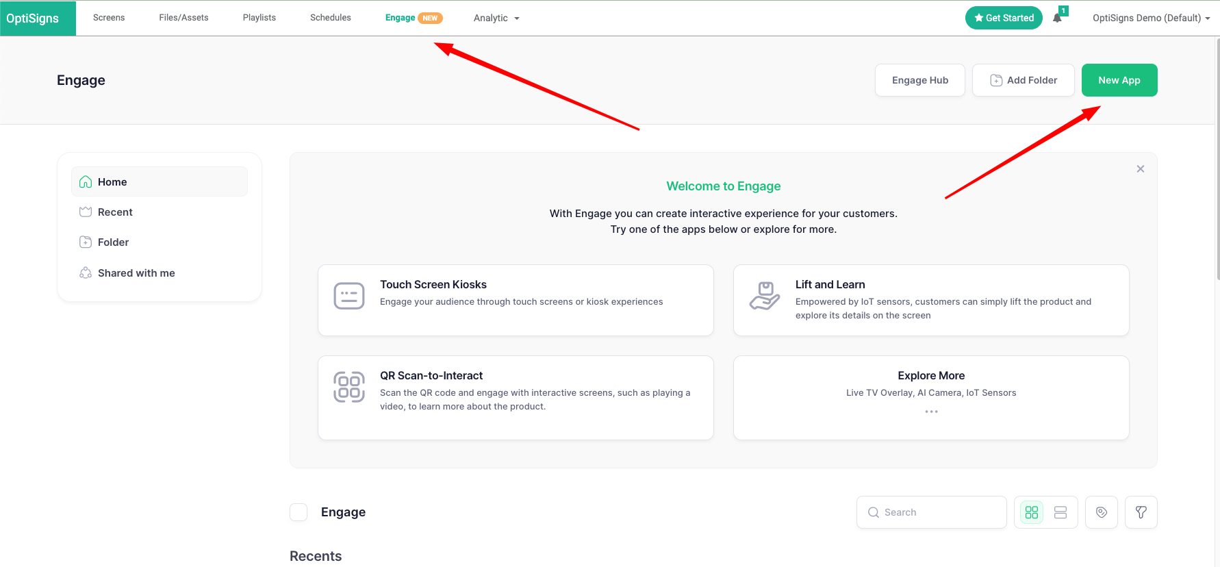 How to use Check-in app with SMS follow up – OptiSigns