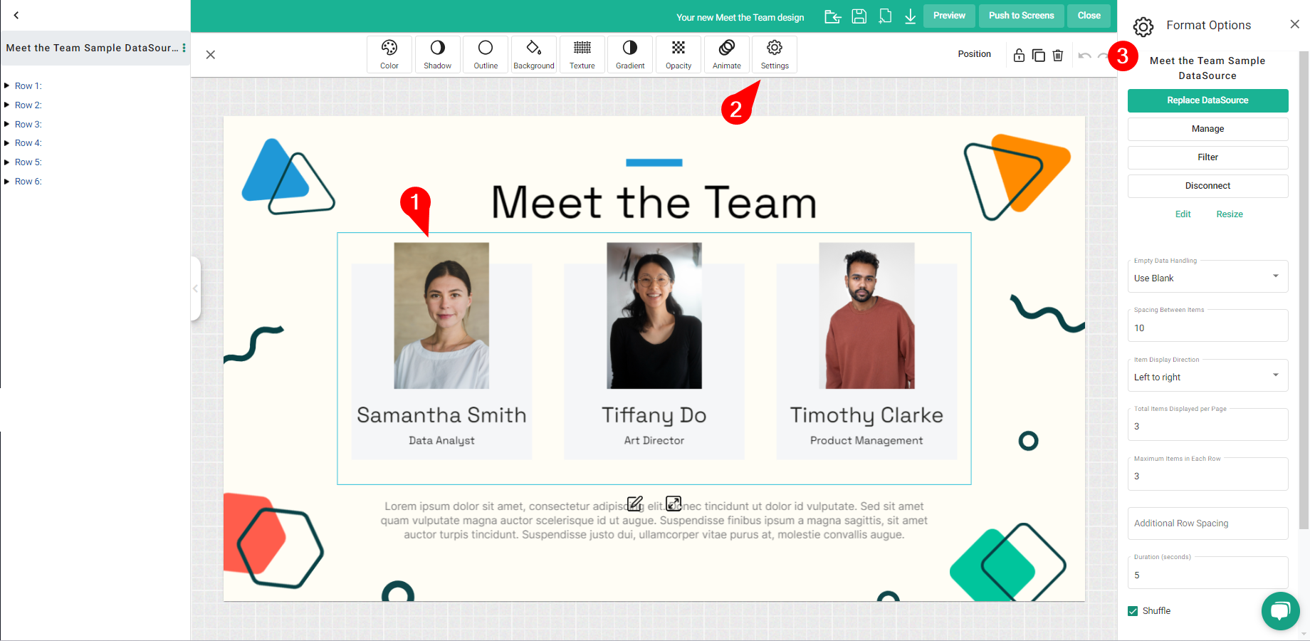 How to Set Up Dynamic Data Mapping with OptiSync – OptiSigns