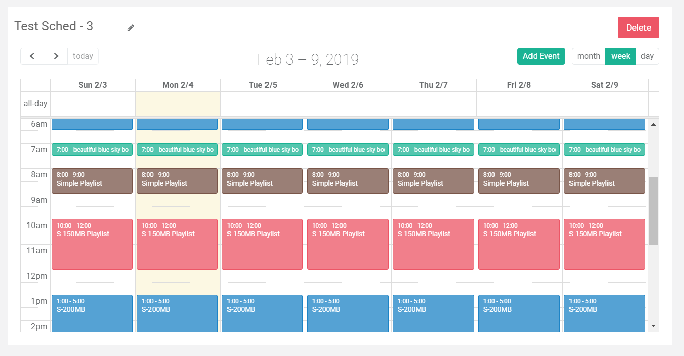 Create and using Schedules with OptiSigns – OptiSigns