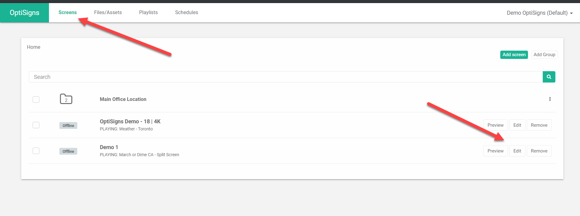 Create and using Schedules with OptiSigns – OptiSigns
