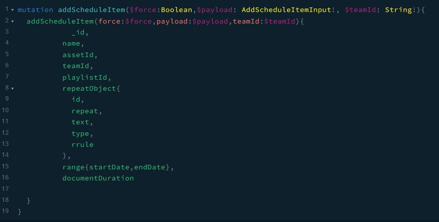 Tutorial: Creating Schedules and Adding Schedule Items Using GraphQL – OptiSigns