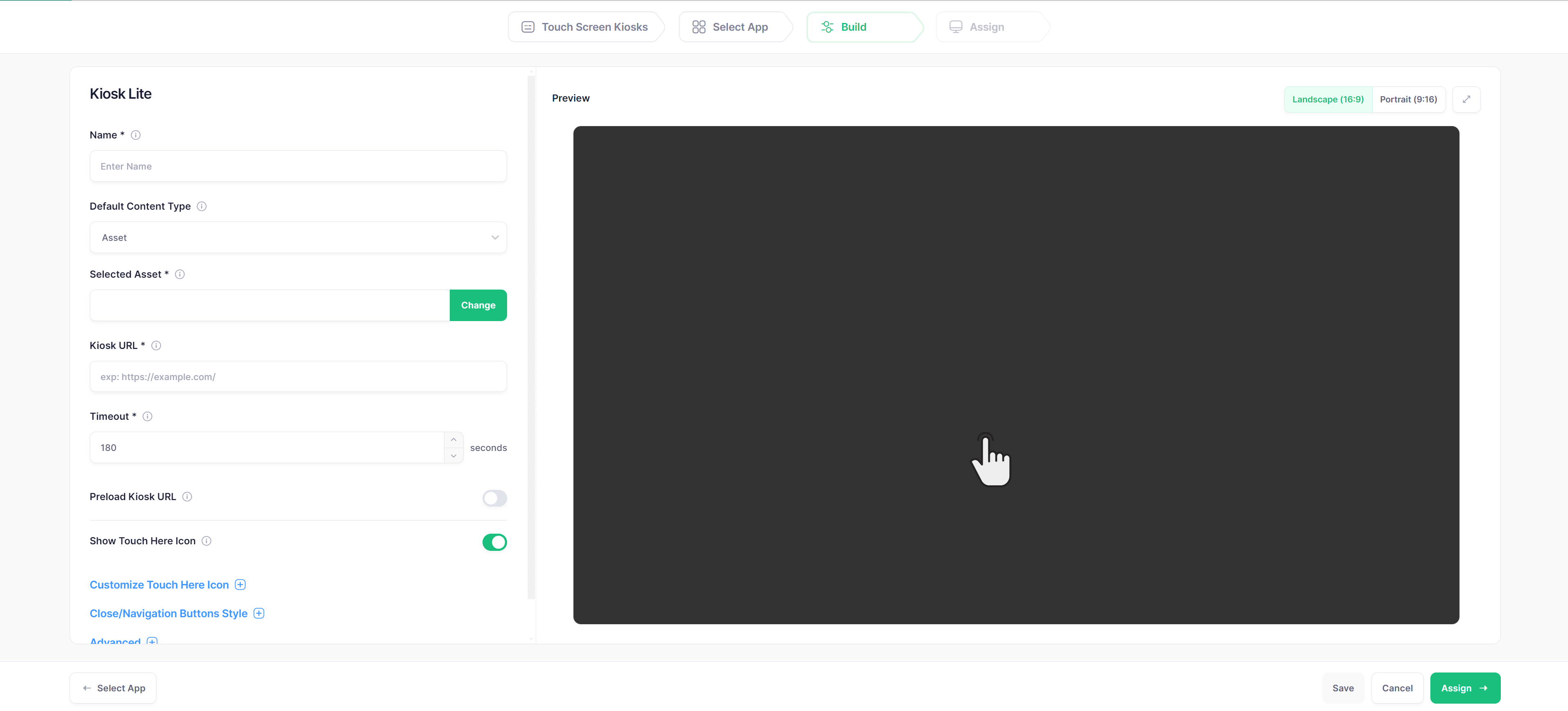 How to use Kiosk Lite (formerly known as Interactive Kiosk app) – OptiSigns