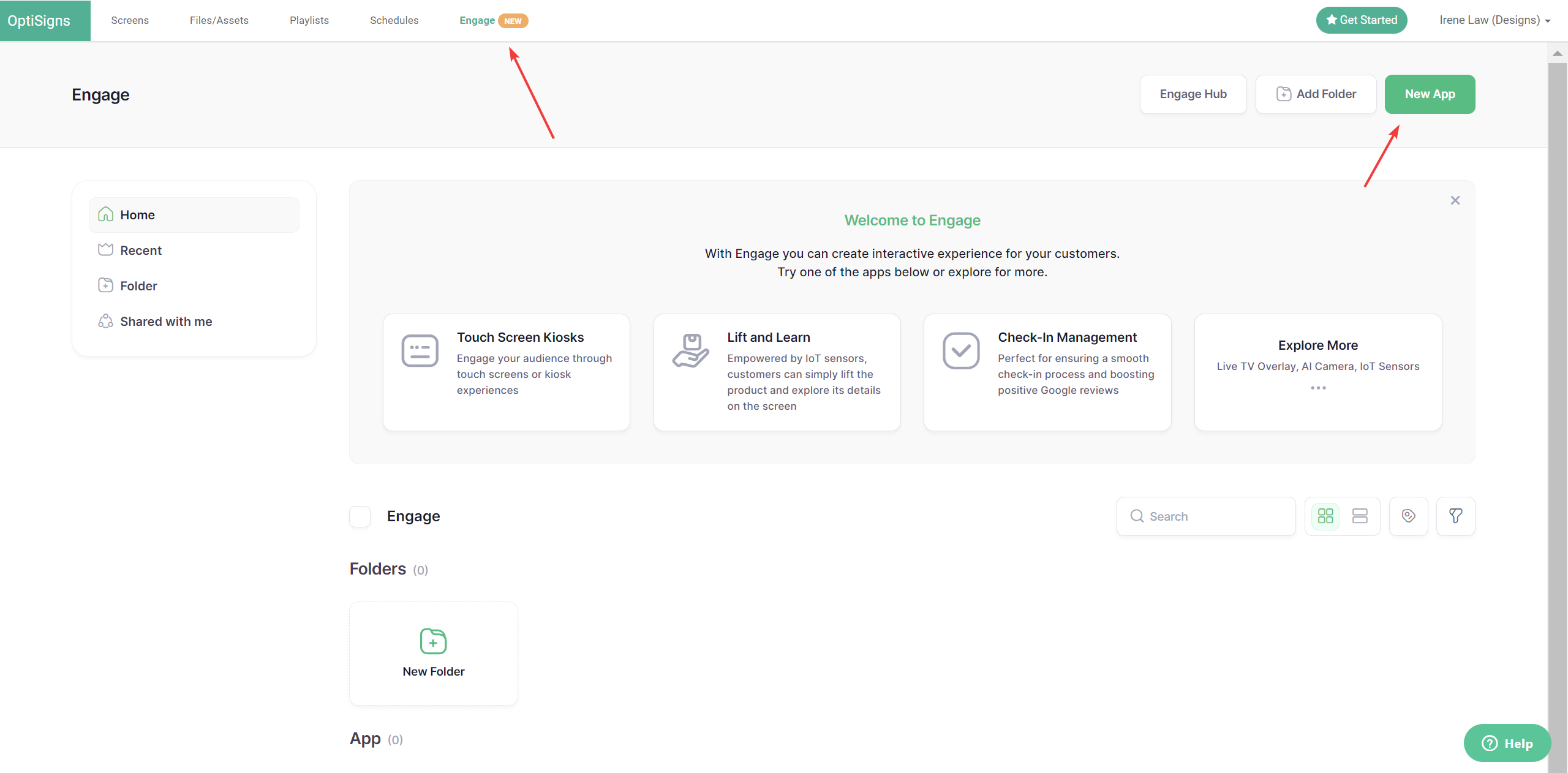 How to use Kiosk Lite (formerly known as Interactive Kiosk app) – OptiSigns