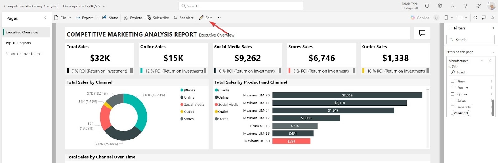 How to display Microsoft Power BI Dashboards & Reports on a TV – OptiSigns