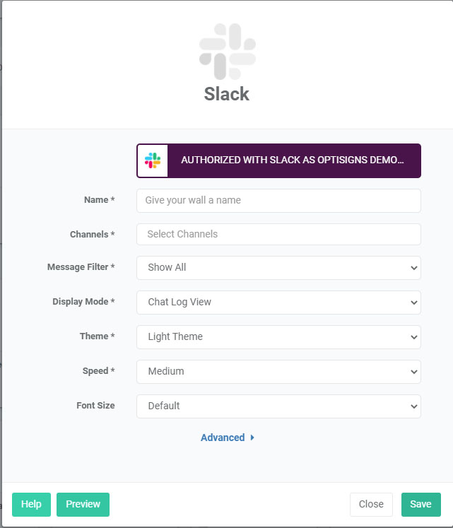 How to use Slack App – OptiSigns