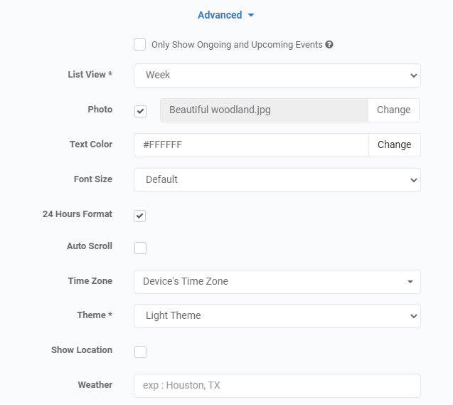 How to use Calendar Mix app – OptiSigns