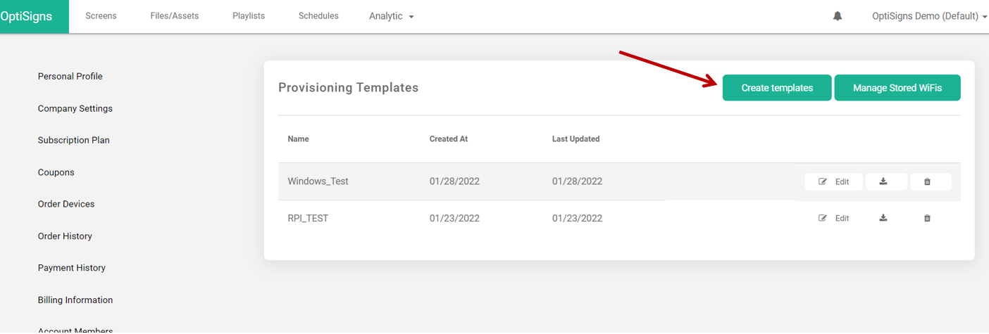 How to perform mass provisioning with OptiSigns – OptiSigns