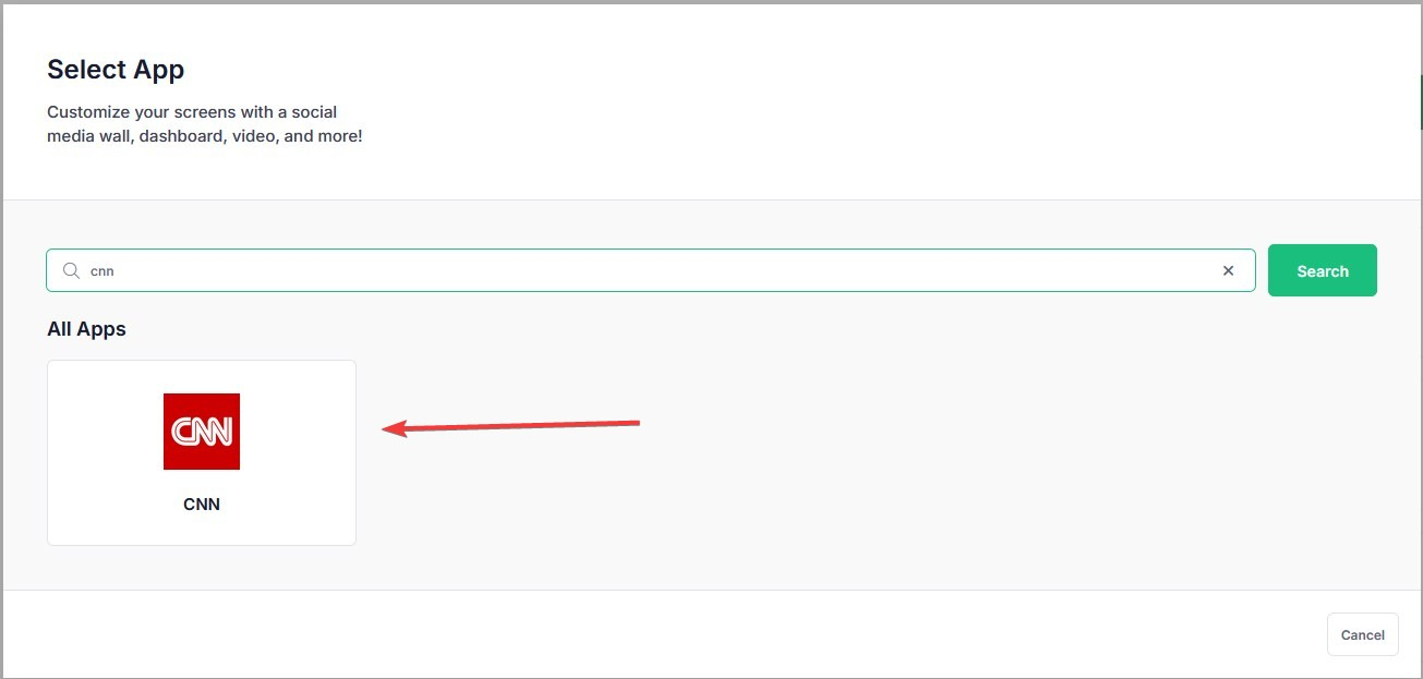 How to use the CNN News App – OptiSigns