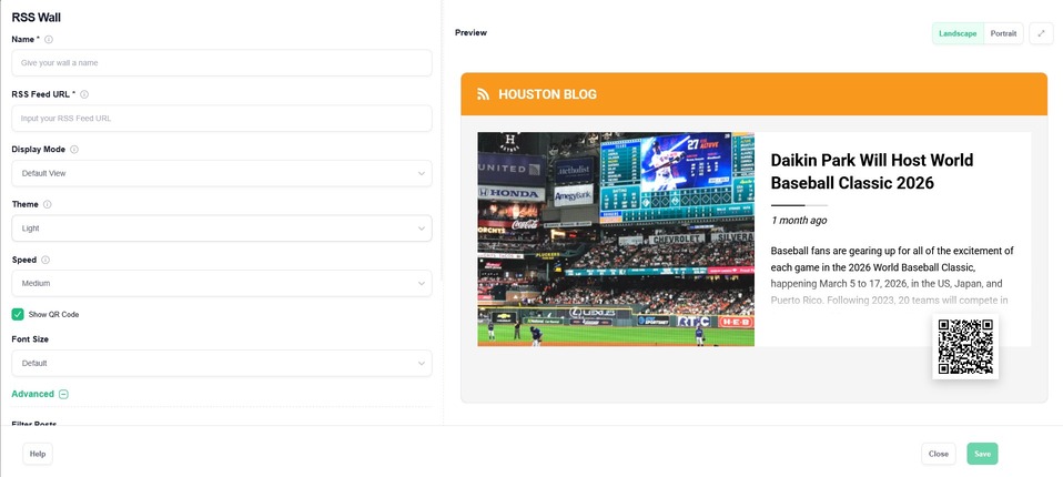 How to use RSS feeds with OptiSigns – OptiSigns