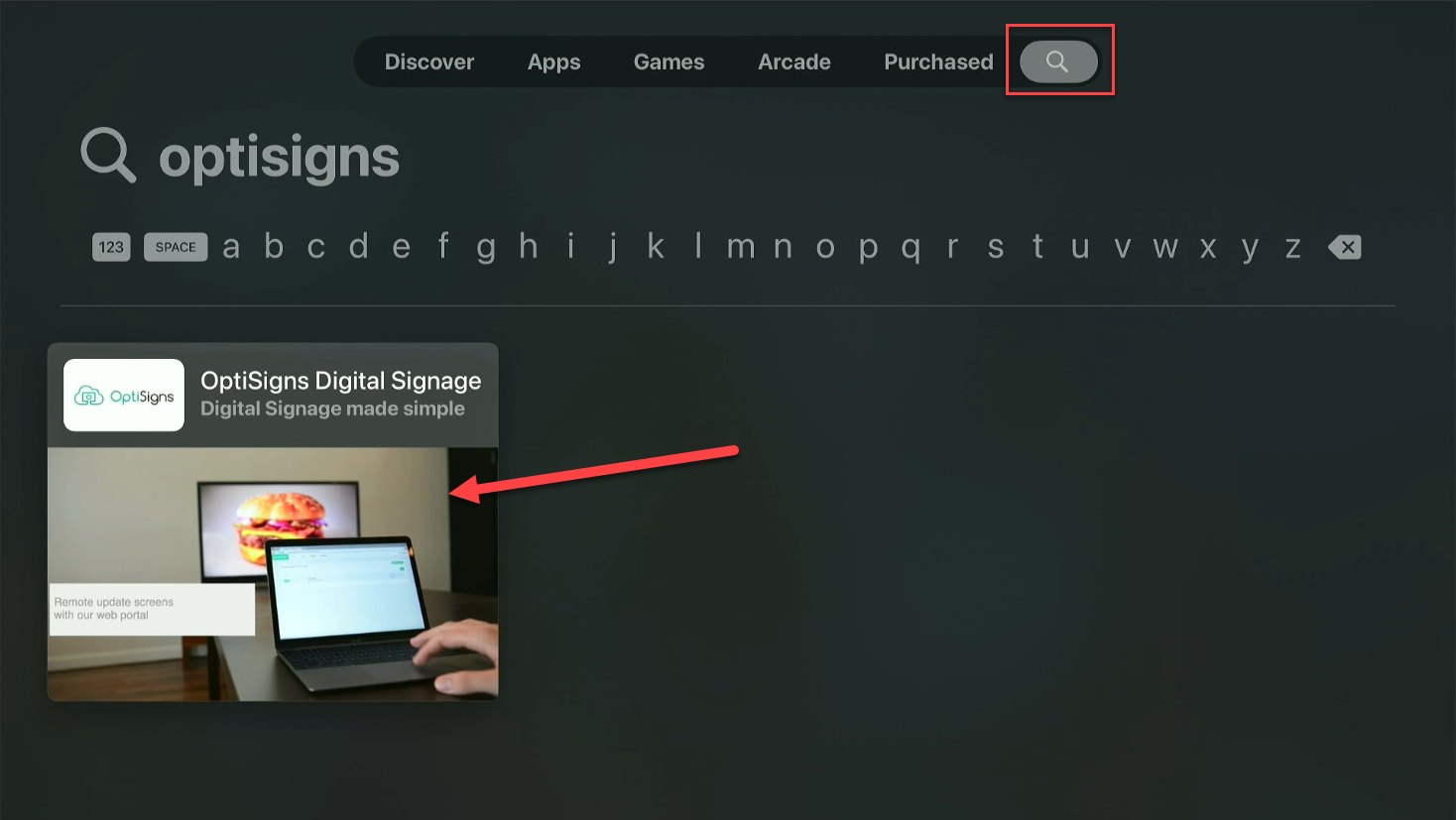 How to install OptiSigns Player on Apple TV – OptiSigns