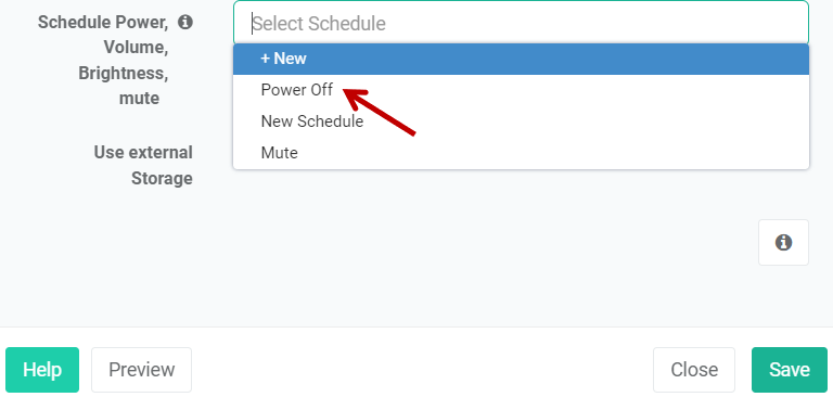 Using RS-232 to Schedule TV Power On/Off or other commands – OptiSigns